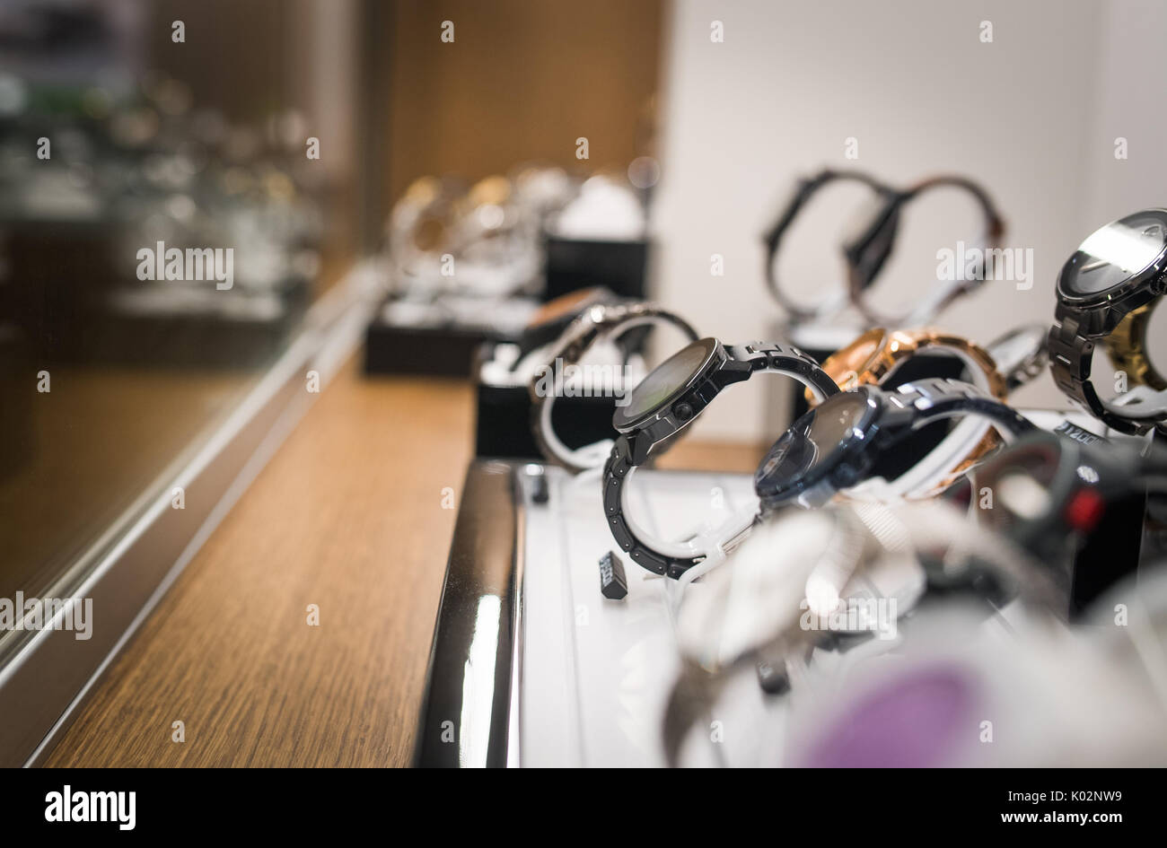 Wrist Watches in a luxury store Stock Photo - Alamy
