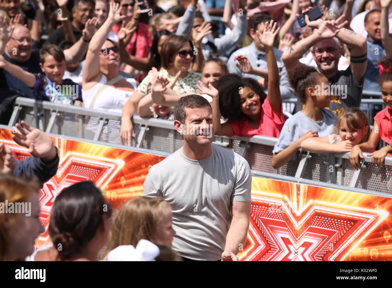 The X Factor Boot Camp - Arrivals Featuring: Dermot O'Leary Where ...