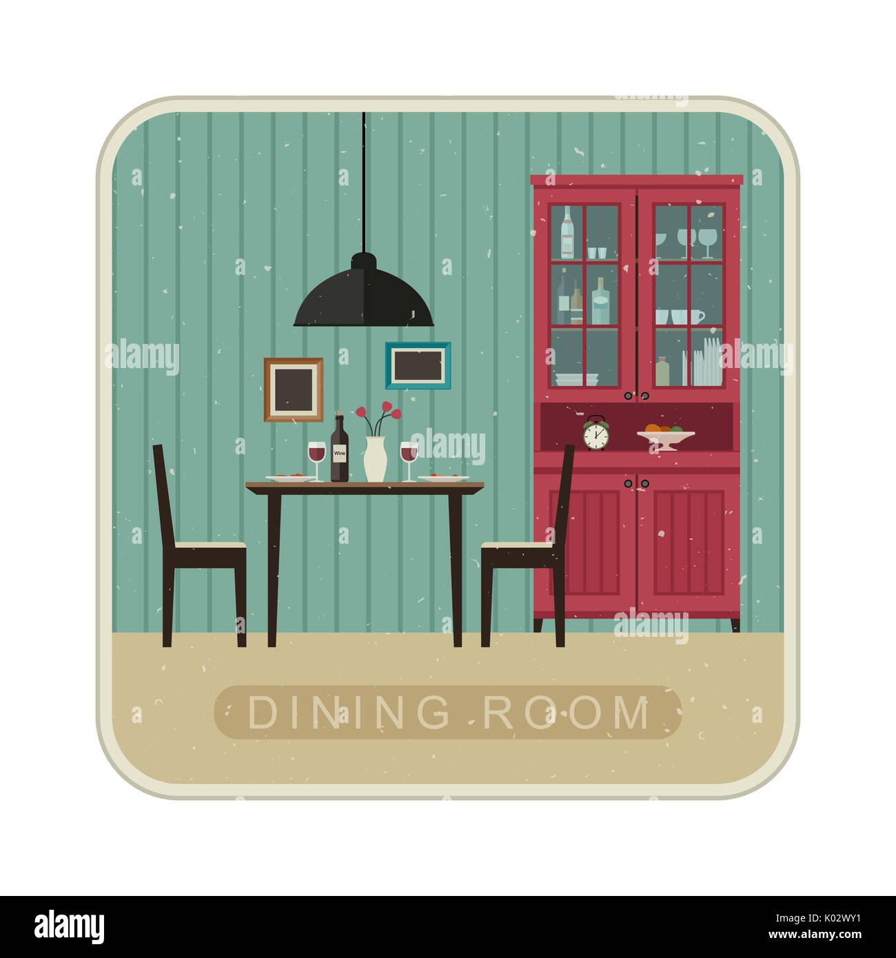 Sideboard restaurant Stock Vector Images - Alamy