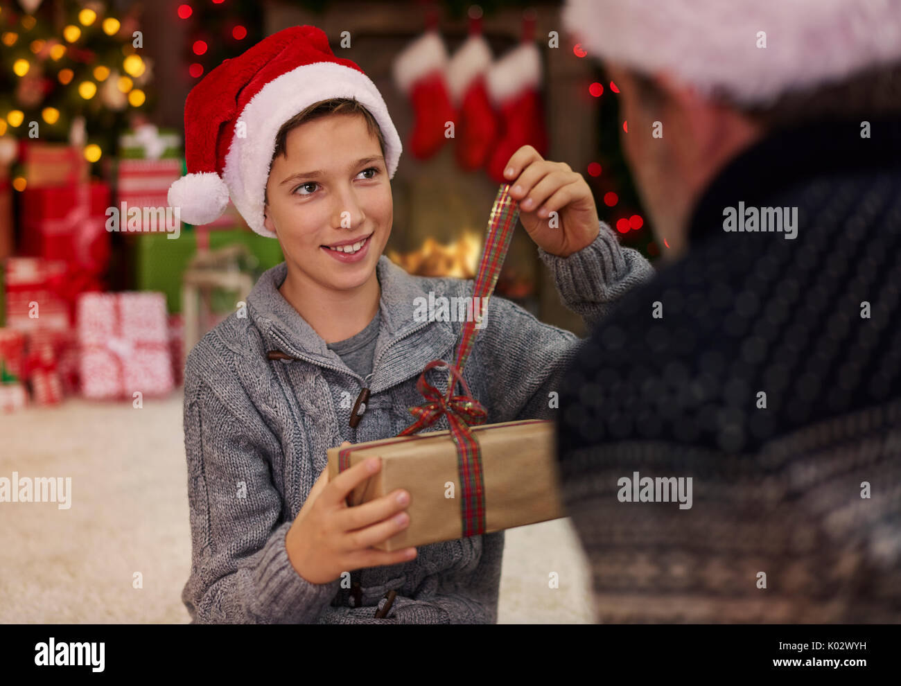Father christmas hat hi-res stock photography and images - Alamy