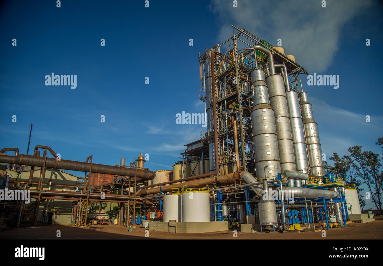 factory sugar cane Stock Photo - Alamy