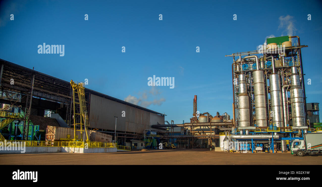 Sugarcane Plantation Factory Stock Photos & Sugarcane Plantation ...