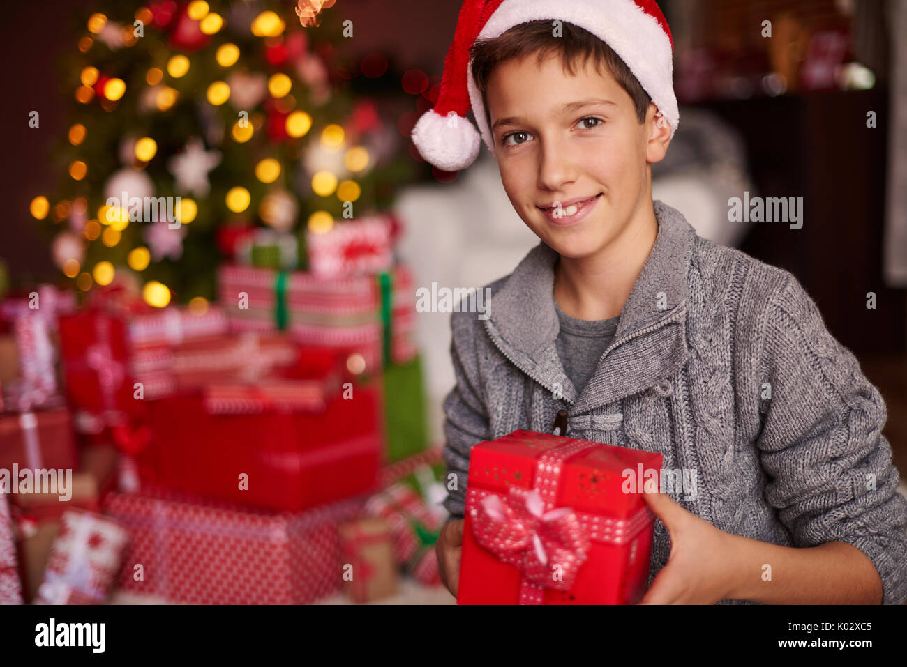 All of these gifts are especially for me Stock Photo - Alamy
