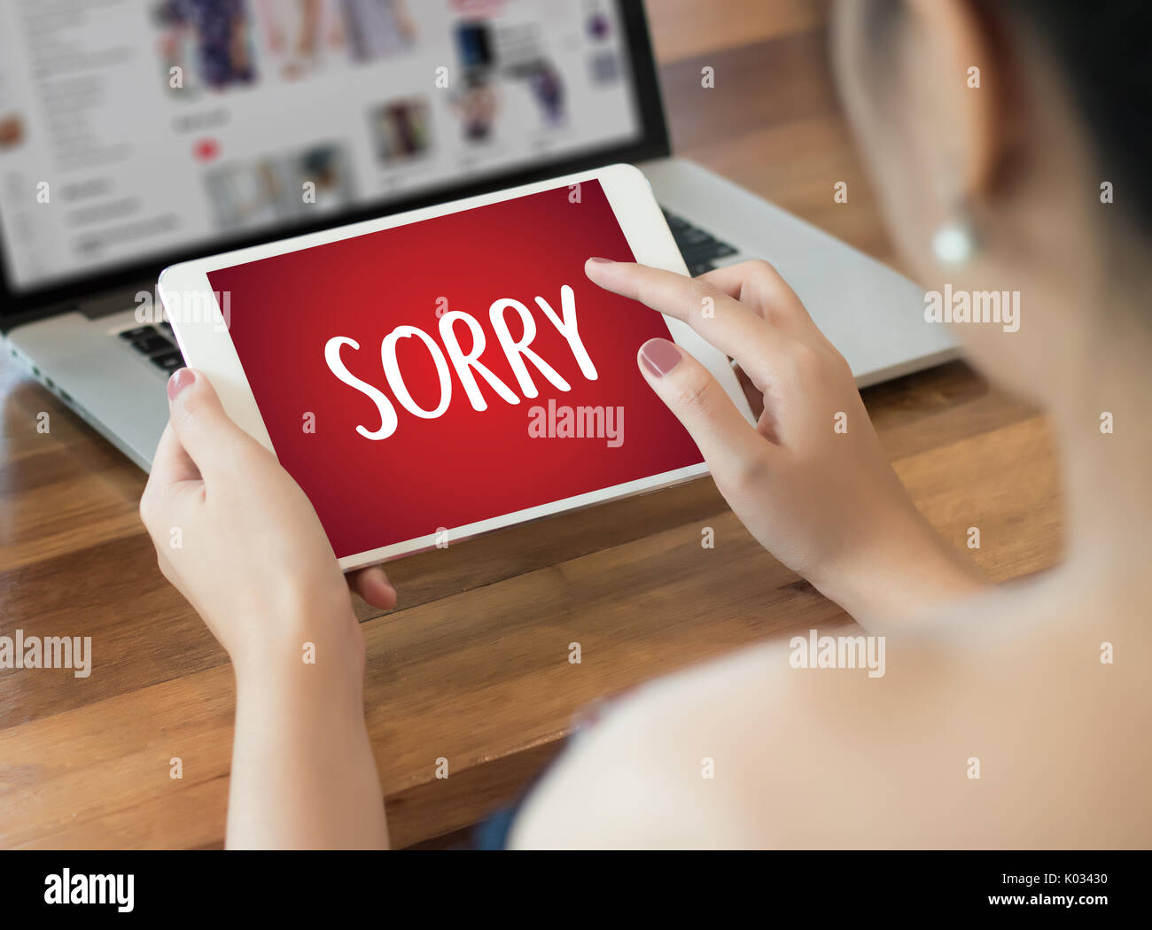 SORRY Forgive Regret Oops Fail False Fault Mistake Regret Apologize ...