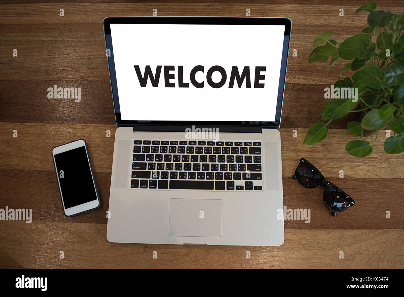 WELCOME Concept Communication Business open welcome to the team ...