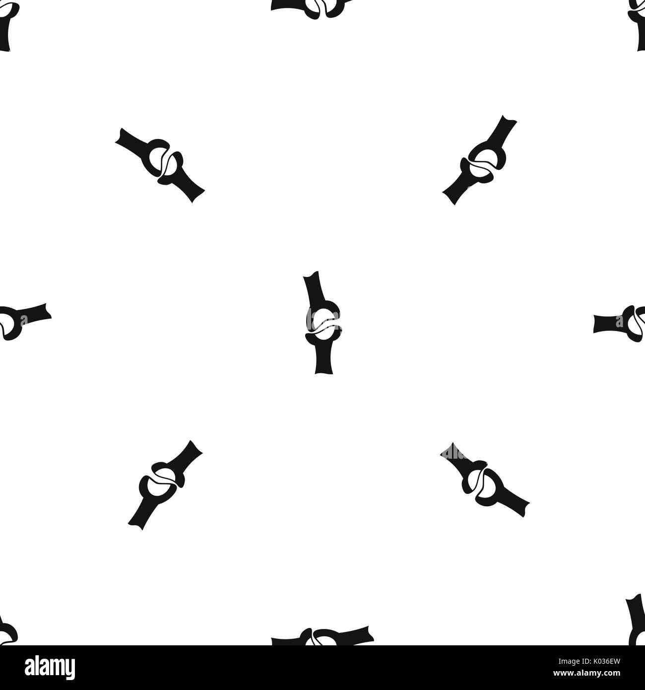 Knee joint pattern seamless black Stock Vector Image & Art - Alamy