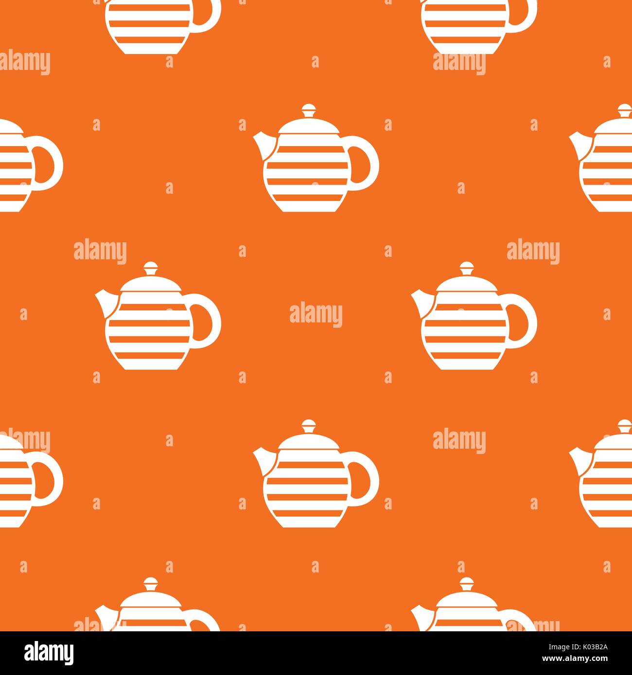 Striped teapot pattern seamless Stock Vector Image & Art - Alamy