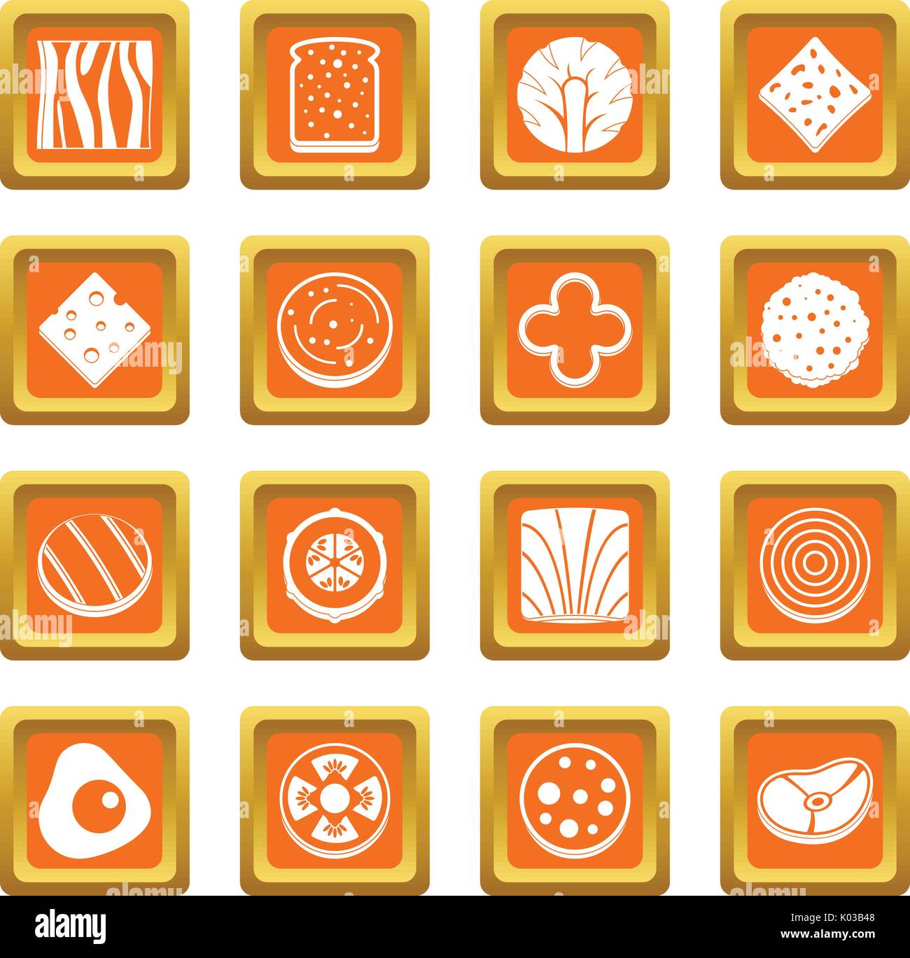 Tofu bread Stock Vector Images - Alamy