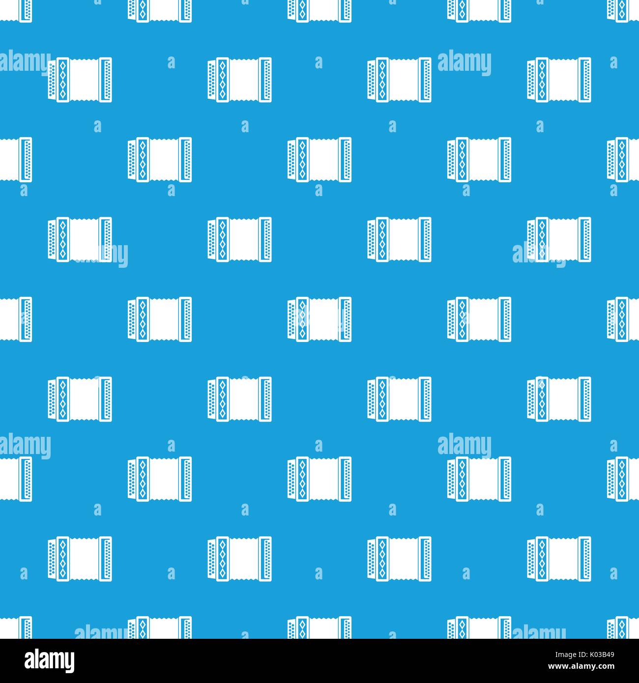 Accordion pattern seamless blue Stock Vector Image & Art - Alamy