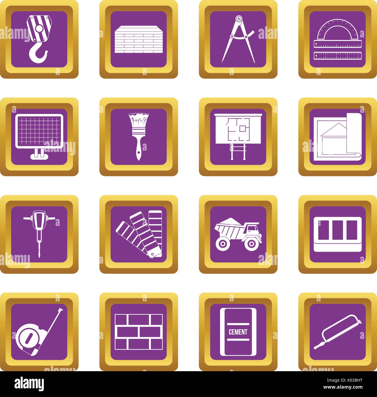 Purple knife Stock Vector Images - Alamy