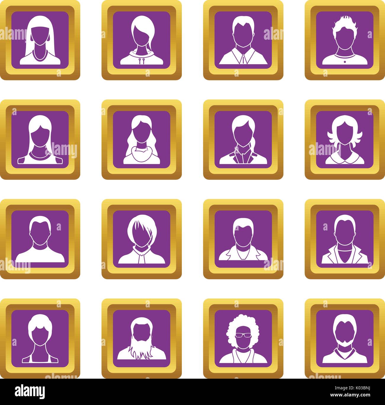 Purple suit woman Stock Vector Images - Alamy