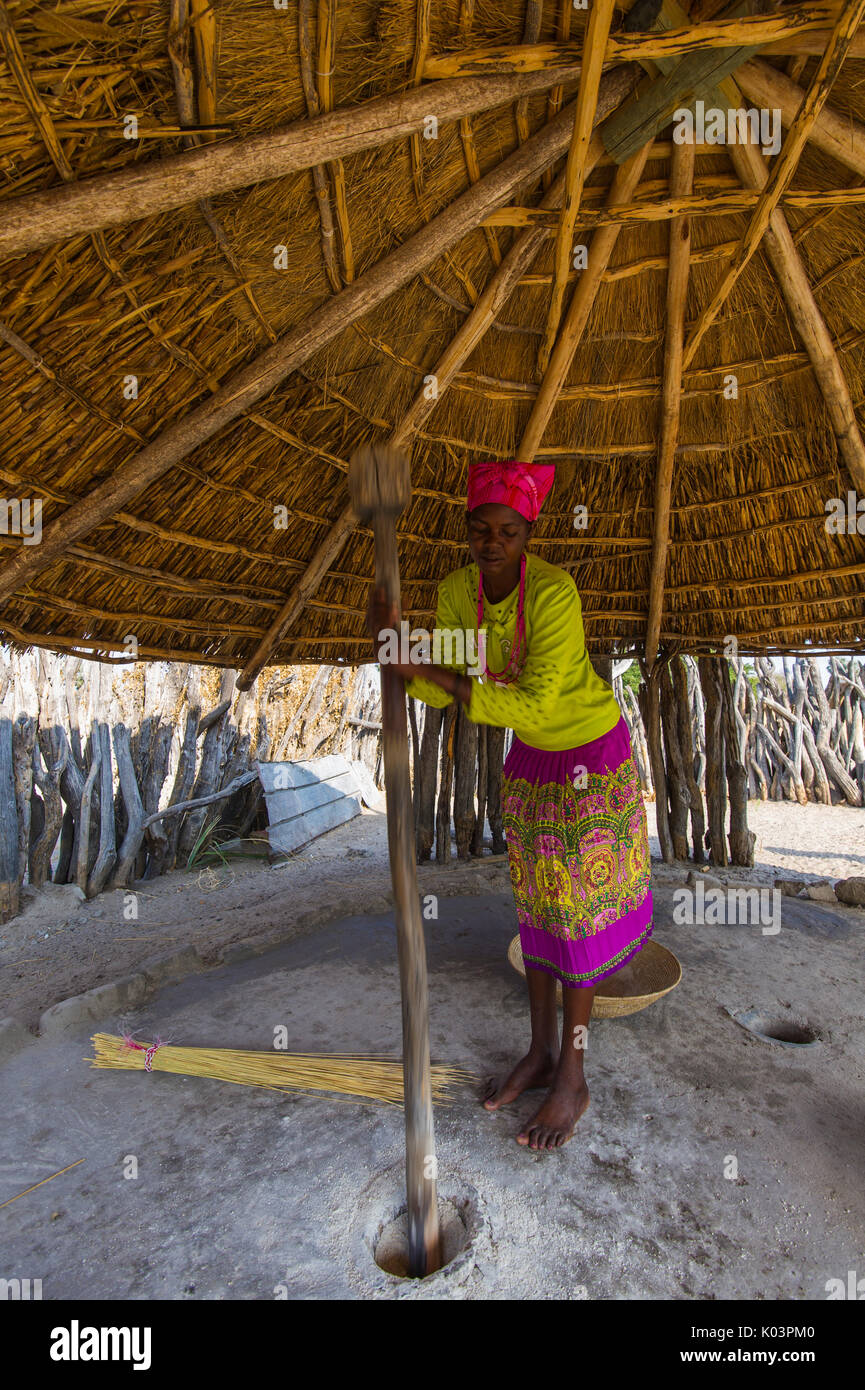 Africa ovambo village hi-res stock photography and images - Alamy