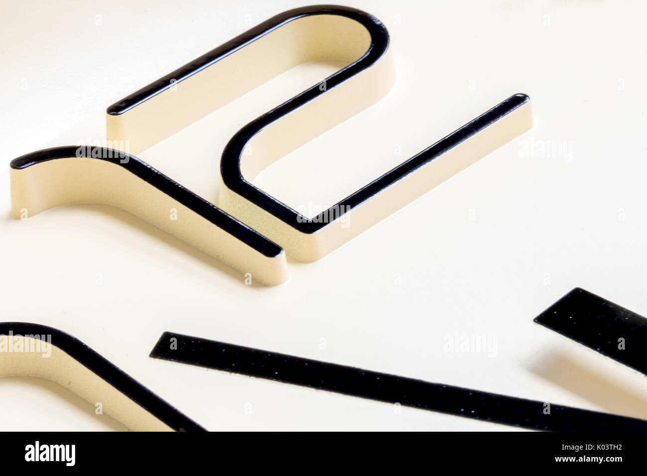 Midnight clock hi-res stock photography and images - Alamy