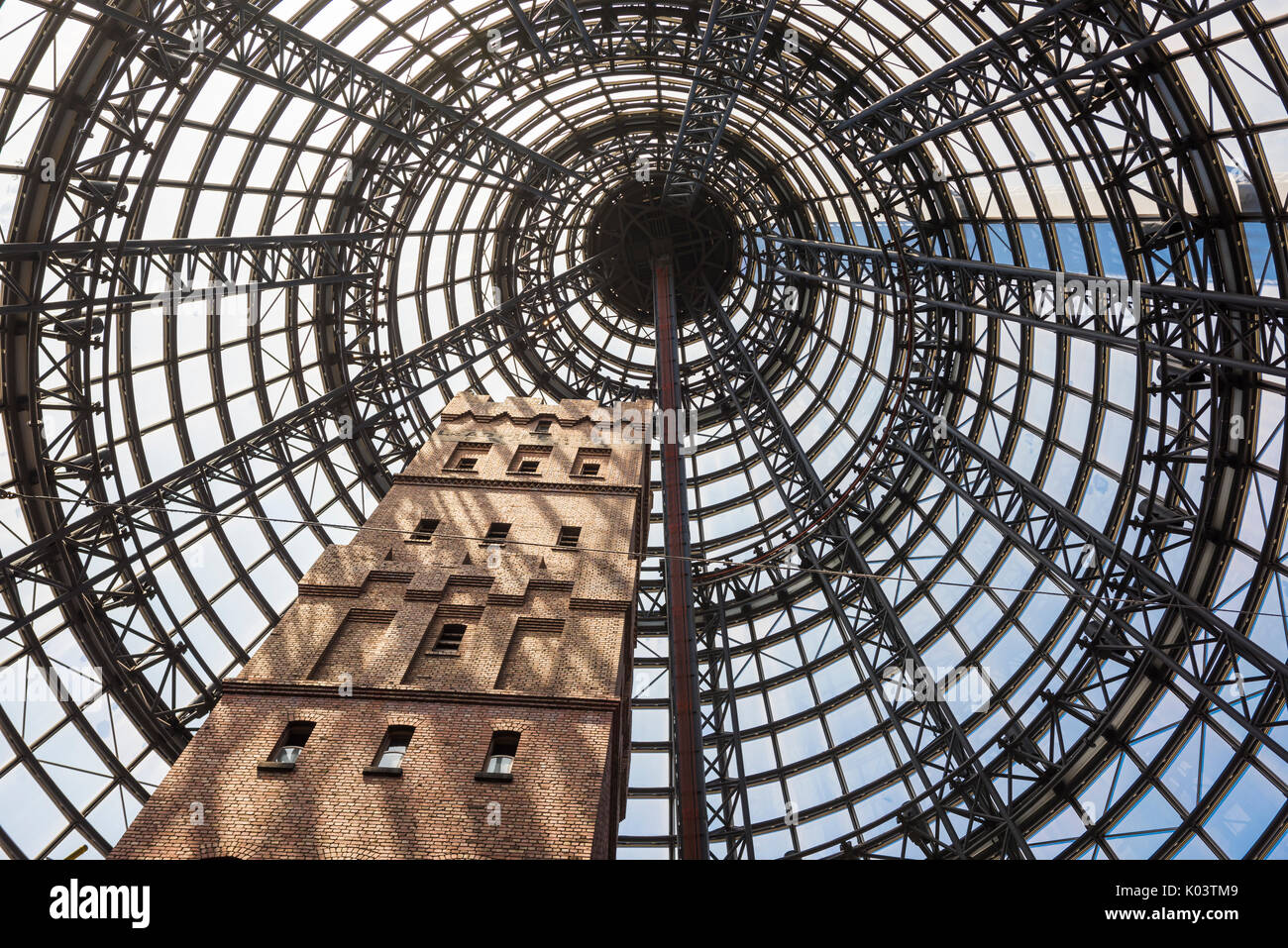 Melbourne, Victoria, Australia. Coop's Shot Tower at Melbourne Central ...