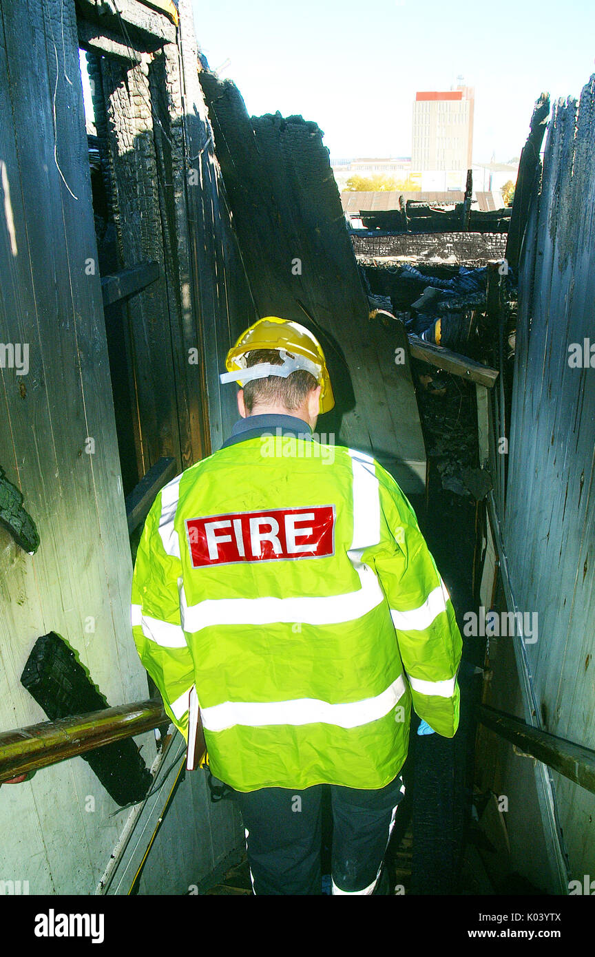Fire engineer water sprinklers hi-res stock photography and images - Alamy