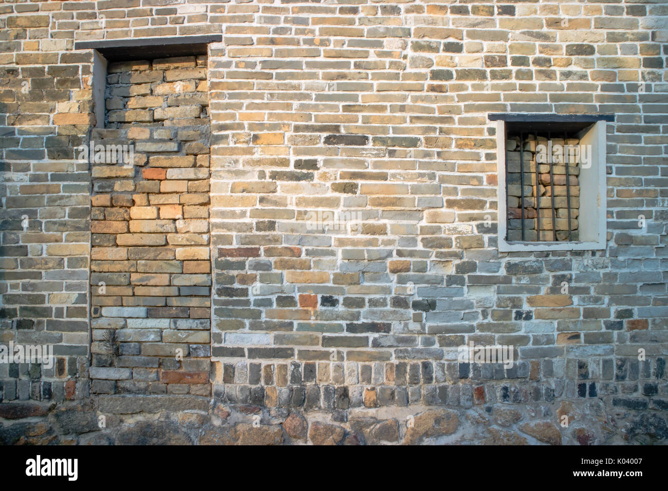 Traditional bricks wall Stock Photo - Alamy