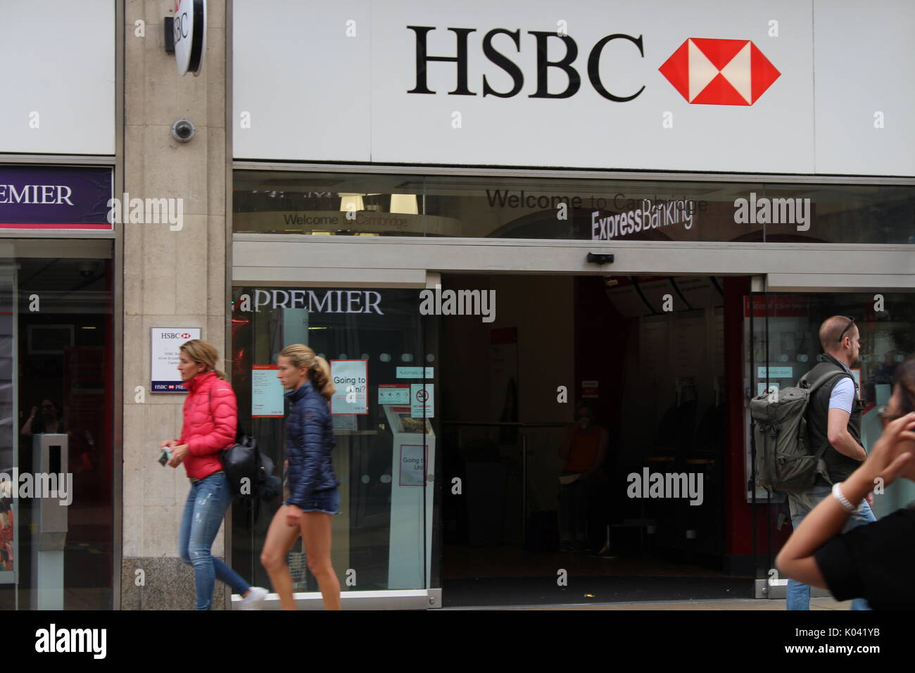 HSBC bank in cambridge Stock Photo - Alamy