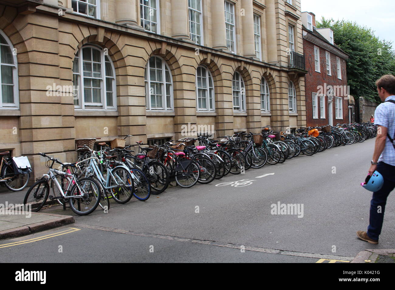 Cambridge cyclists bikes hi-res stock photography and images - Alamy
