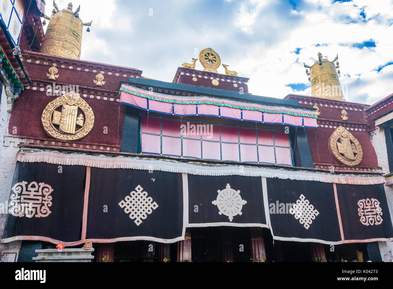 Lhasa city center from china Tibet Stock Photo - Alamy