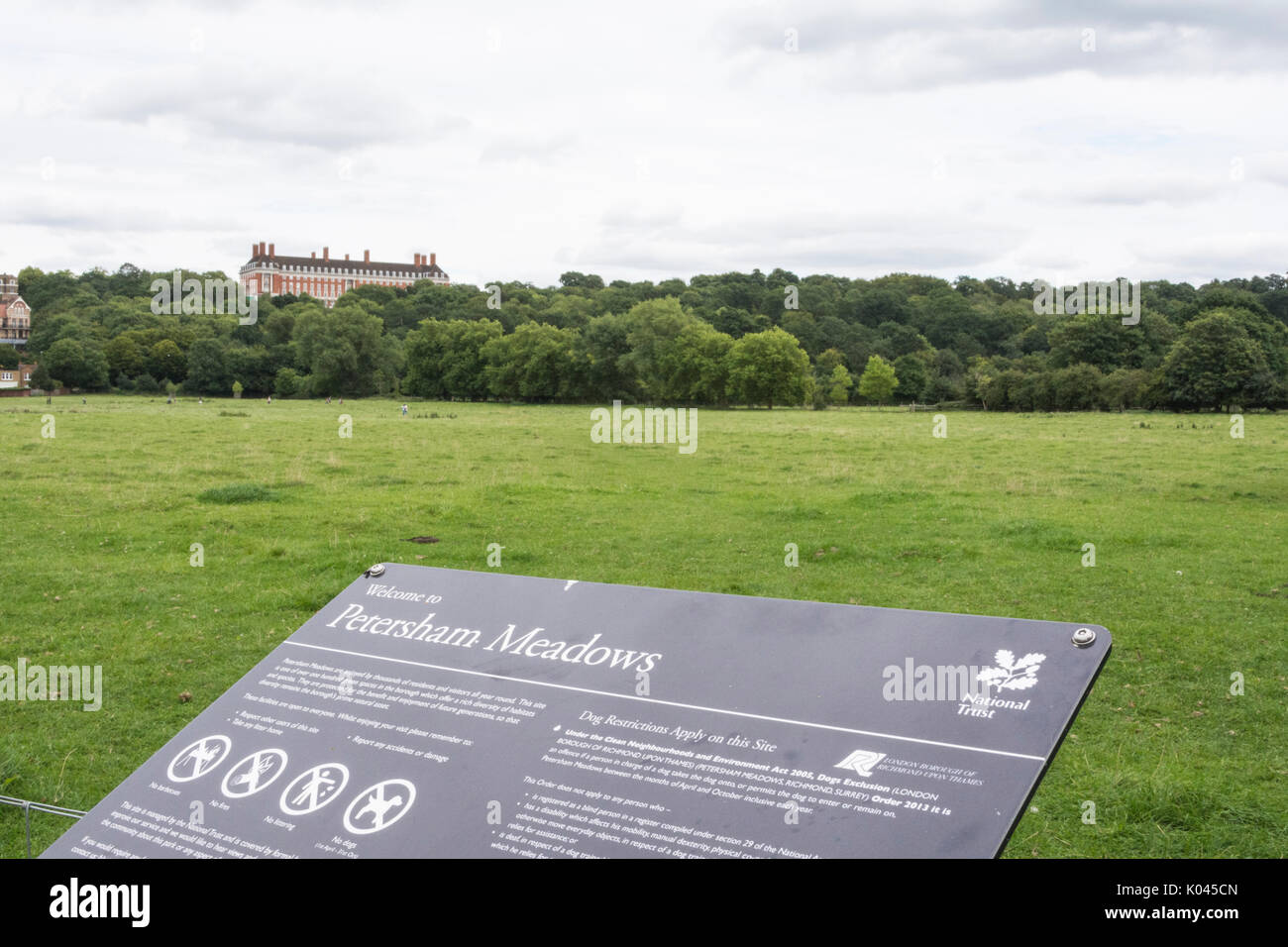 The Royal Star and Garter overlooking Petersham Meadows, Richmond ...