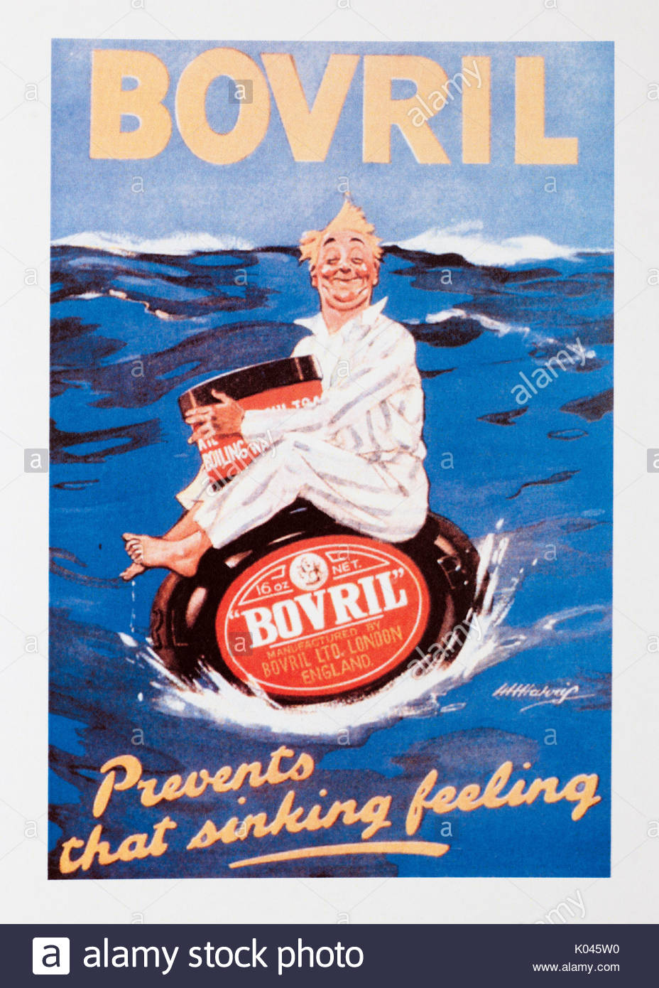 Old Bovril Advertising High Resolution Stock Photography and Images - Alamy