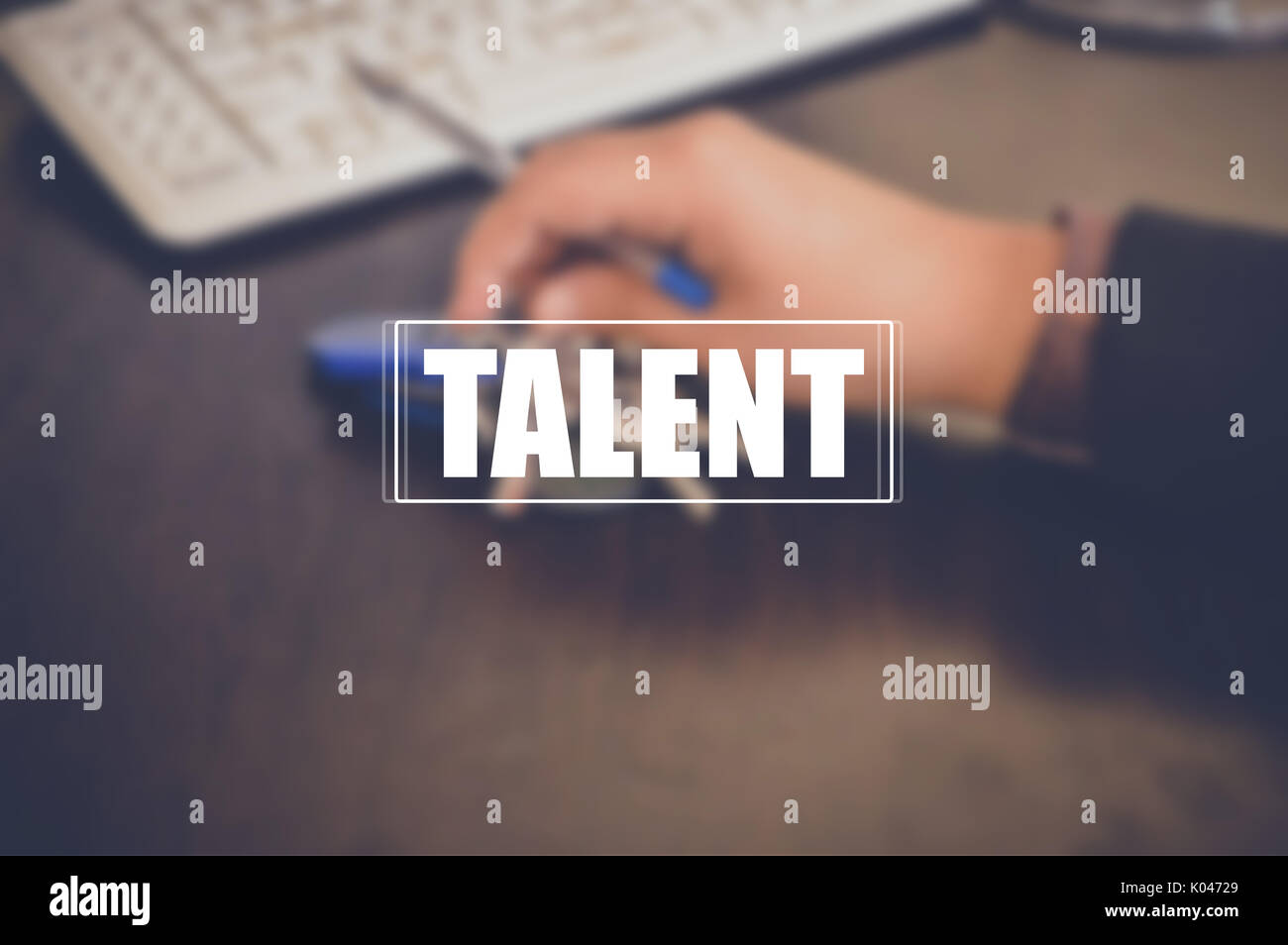 talent business concept background Stock Photo - Alamy