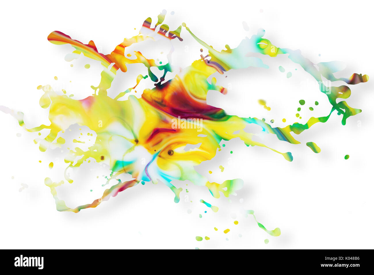 Paint splash Cut Out Stock Images & Pictures - Alamy