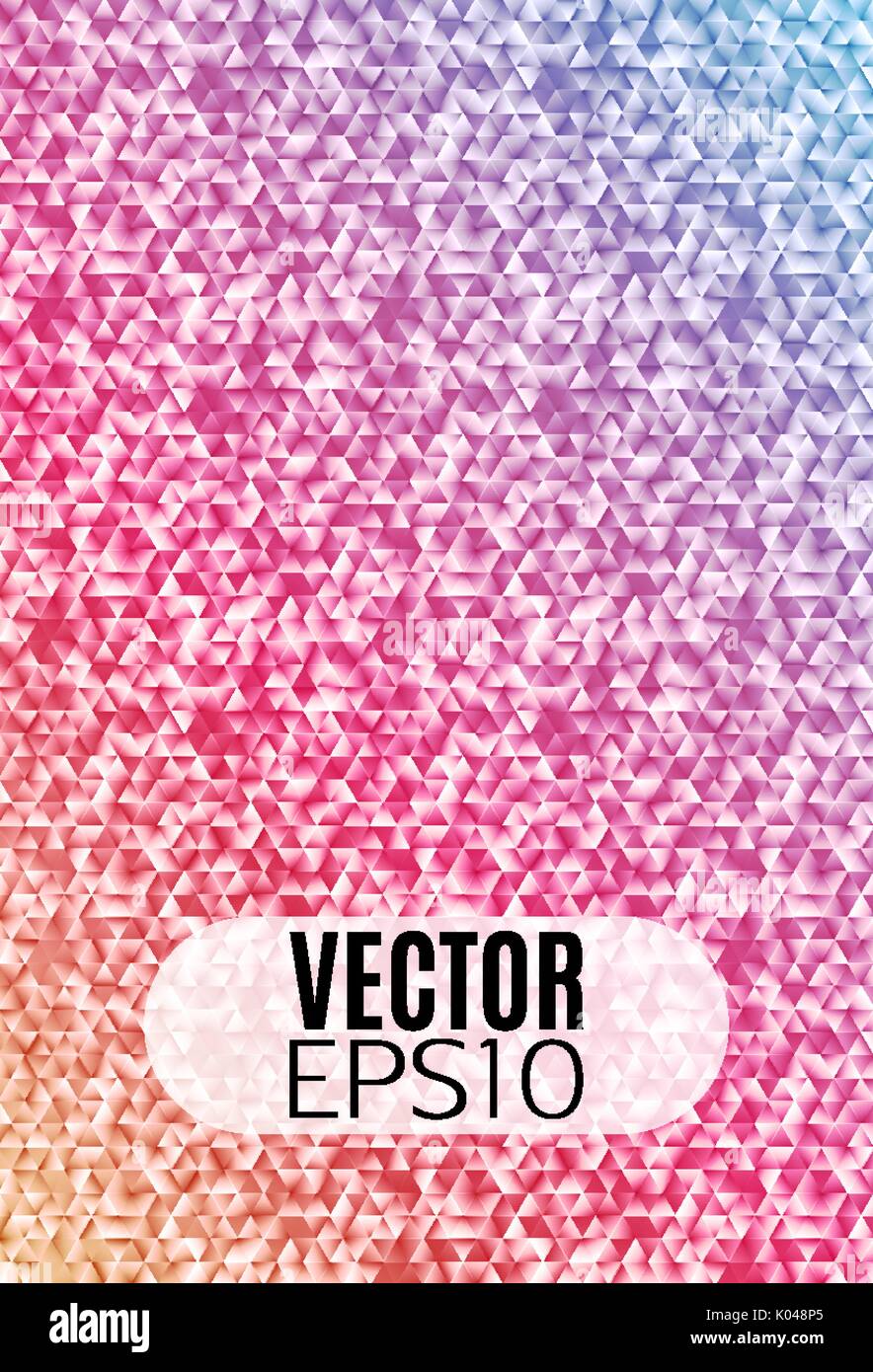 Polygonal mosaic gradient color Stock Vector Images - Alamy