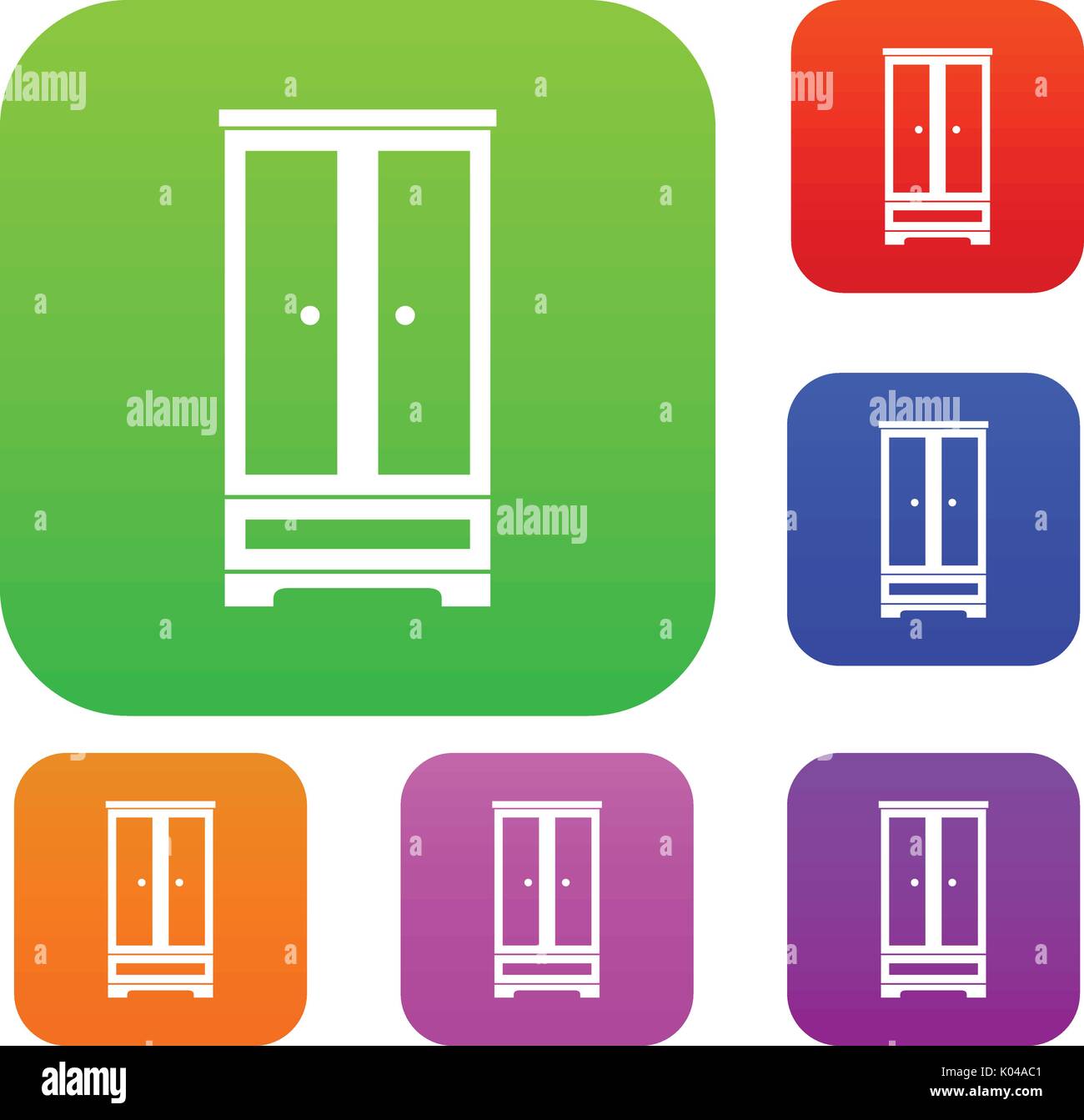 Wardrobe set collection Stock Vector Image & Art - Alamy