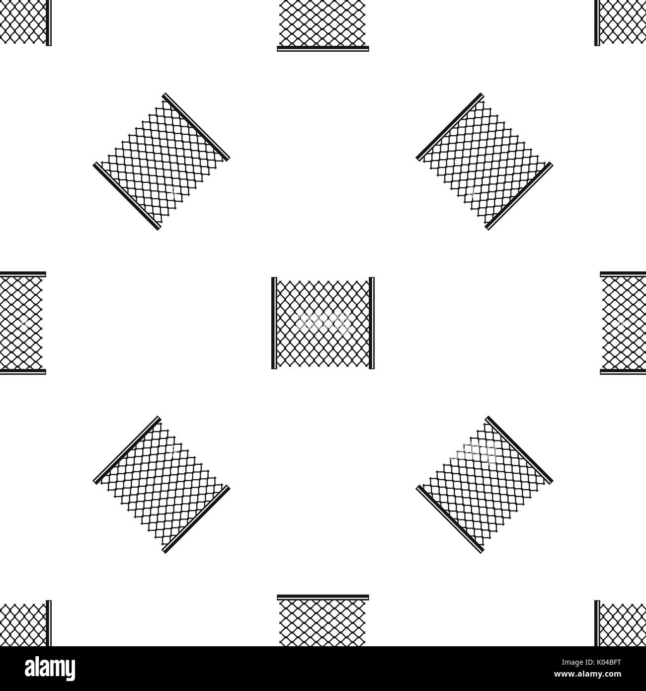 Perforated gate pattern seamless black Stock Vector Image & Art - Alamy