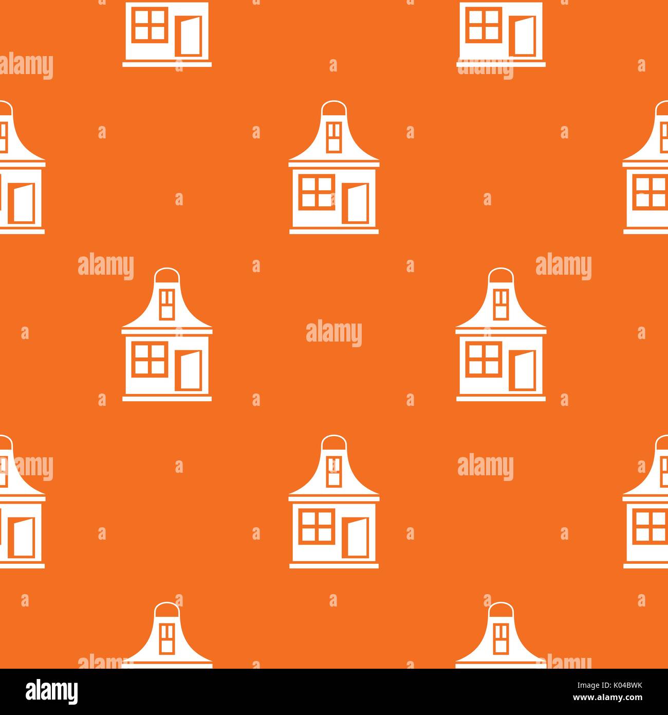 Small house pattern seamless Stock Vector Image & Art - Alamy