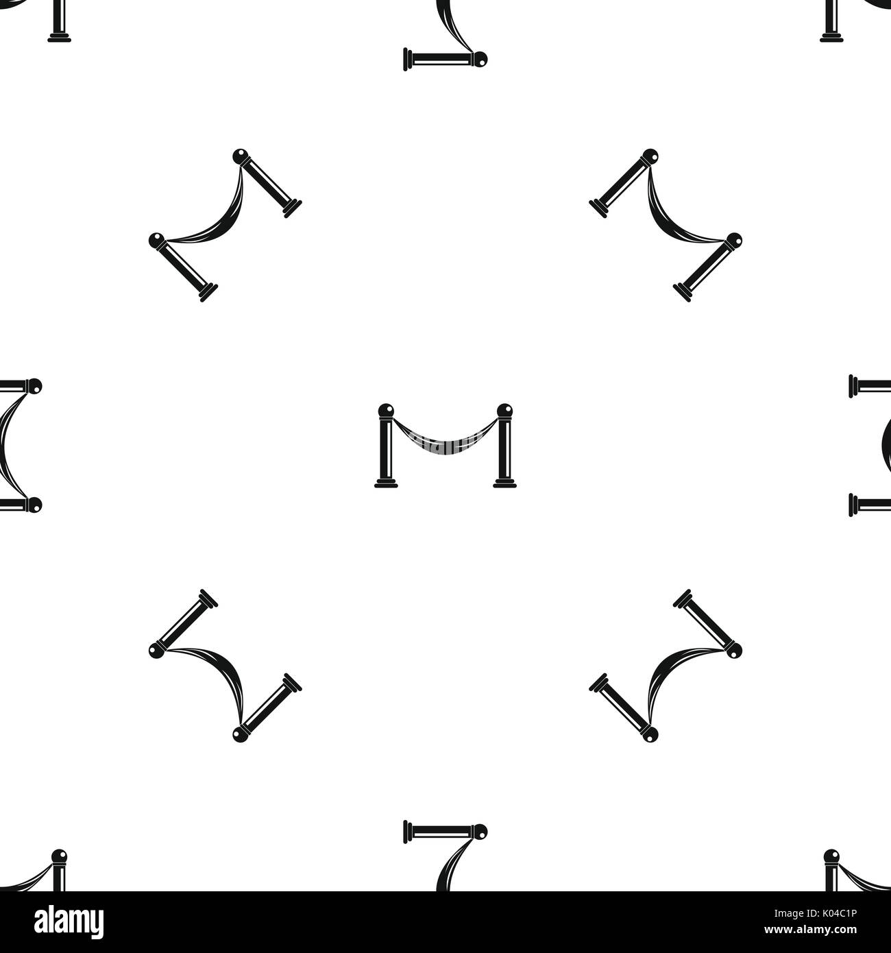 Barrier pattern seamless black Stock Vector Image & Art - Alamy