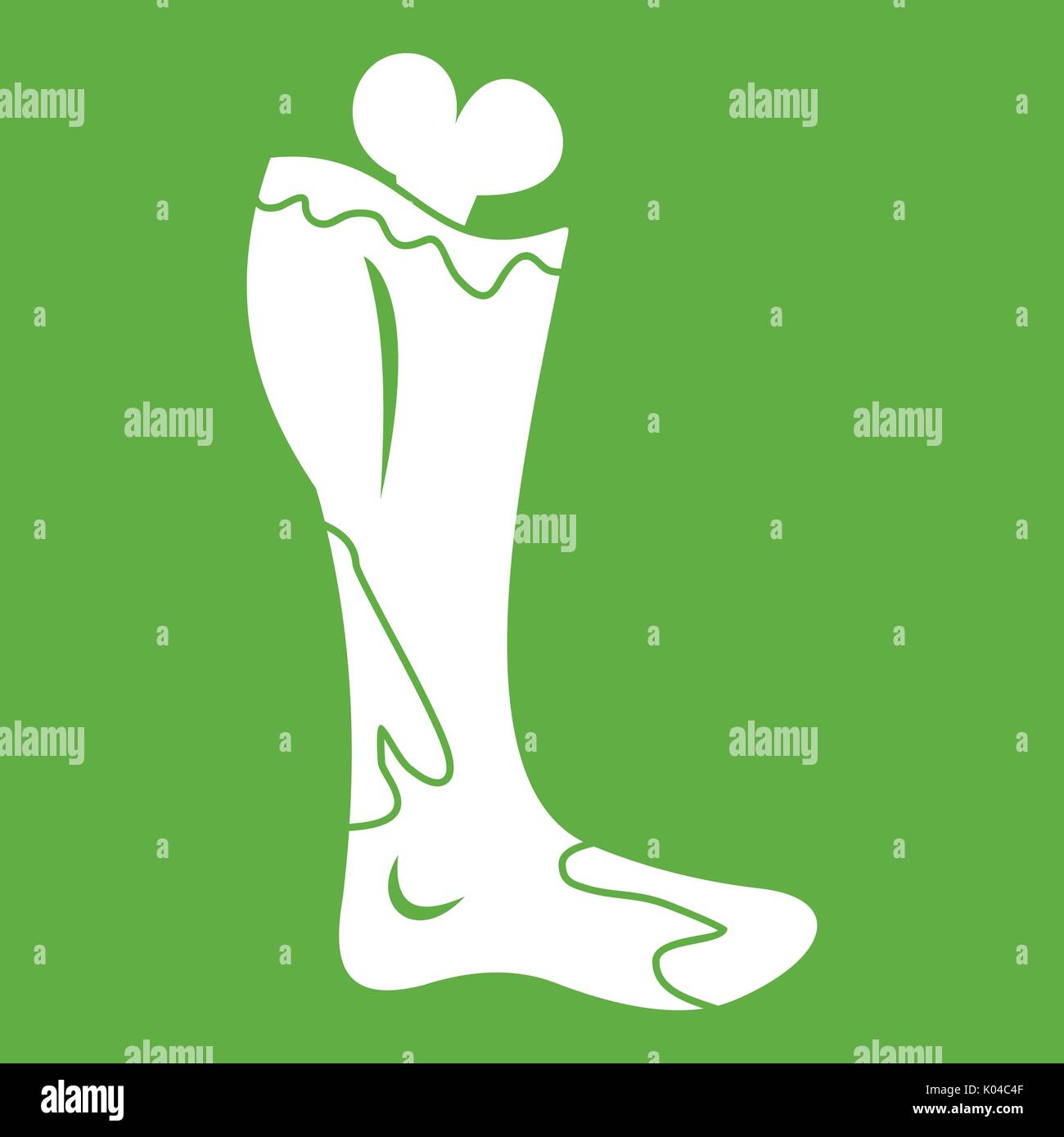 Cut blood leg Stock Vector Images - Alamy