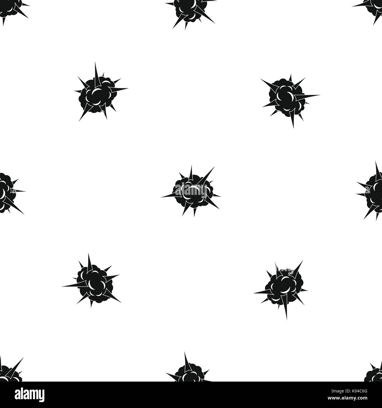 Power explosion pattern seamless black Stock Vector Image & Art - Alamy