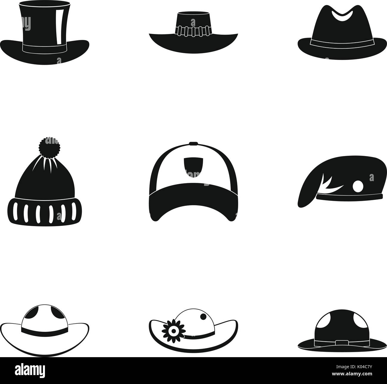 Billycock cap Stock Vector Images - Alamy