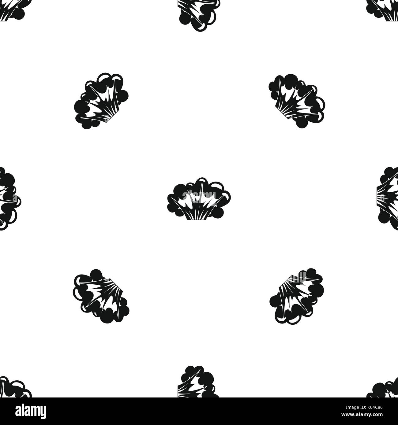 High powered explosion pattern seamless black Stock Vector Image & Art ...