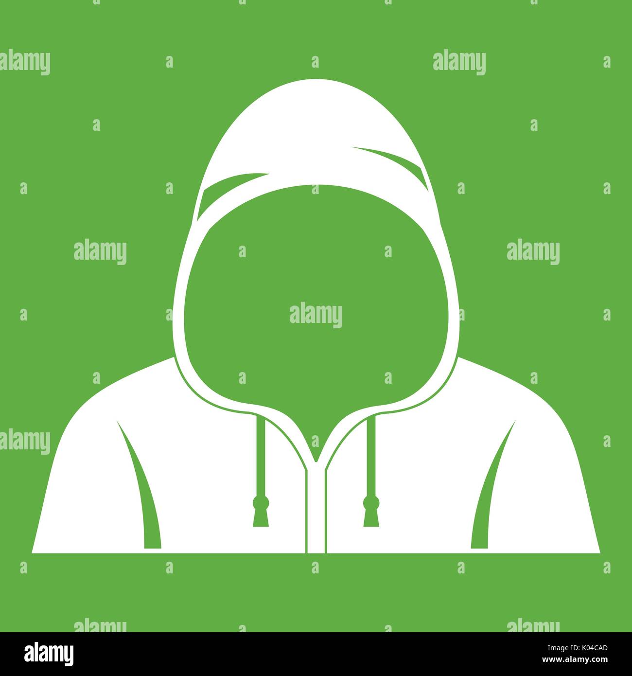 Hooded head Stock Vector Images - Alamy