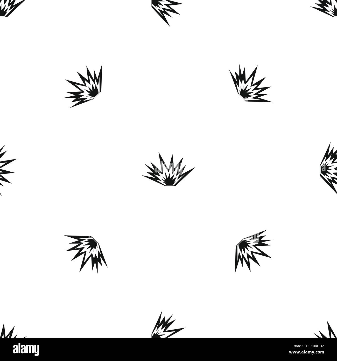 Nuclear explosion pattern seamless black Stock Vector Image & Art - Alamy