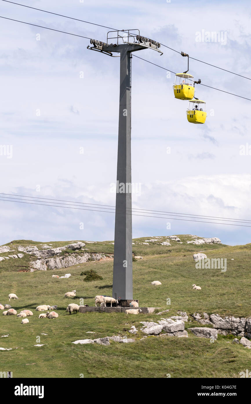 Great orme aerial cable cars hi-res stock photography and images - Alamy