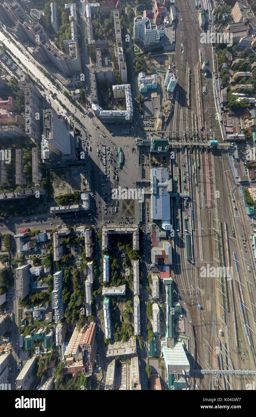 Aerial city view Stock Photo - Alamy