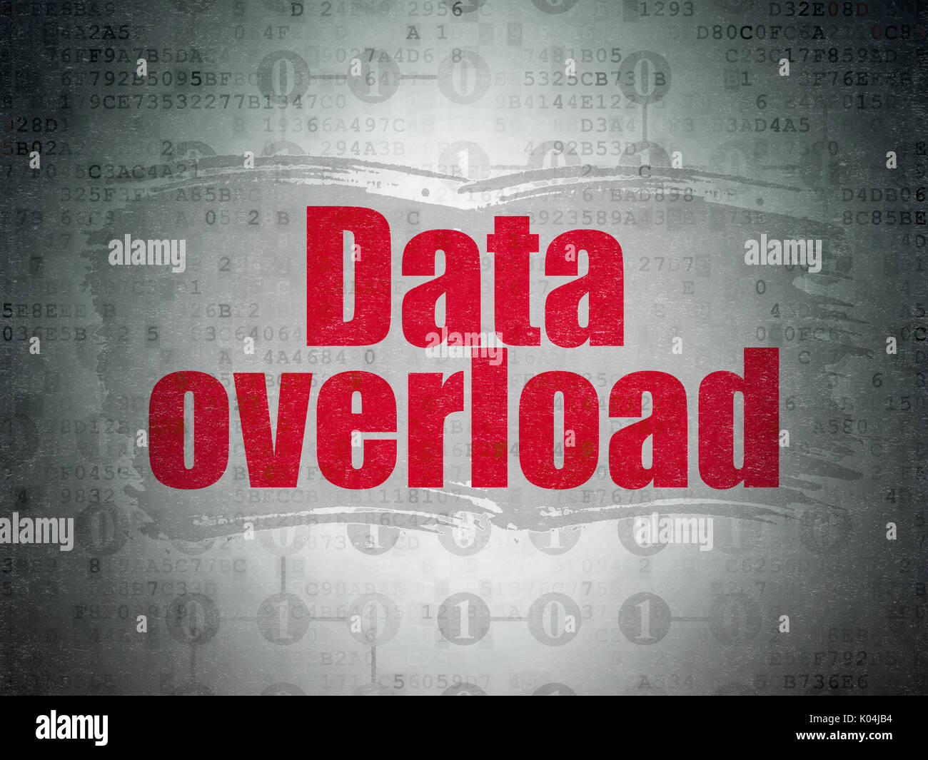 Data concept: Data Overload on Digital Data Paper background Stock ...