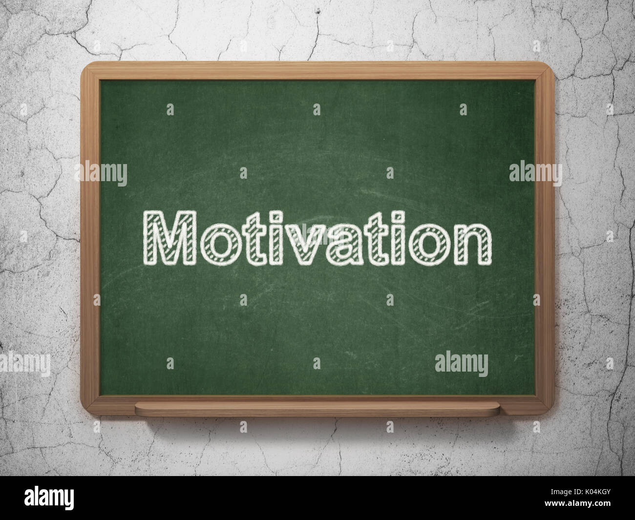 Finance concept: Motivation on chalkboard background Stock Photo - Alamy