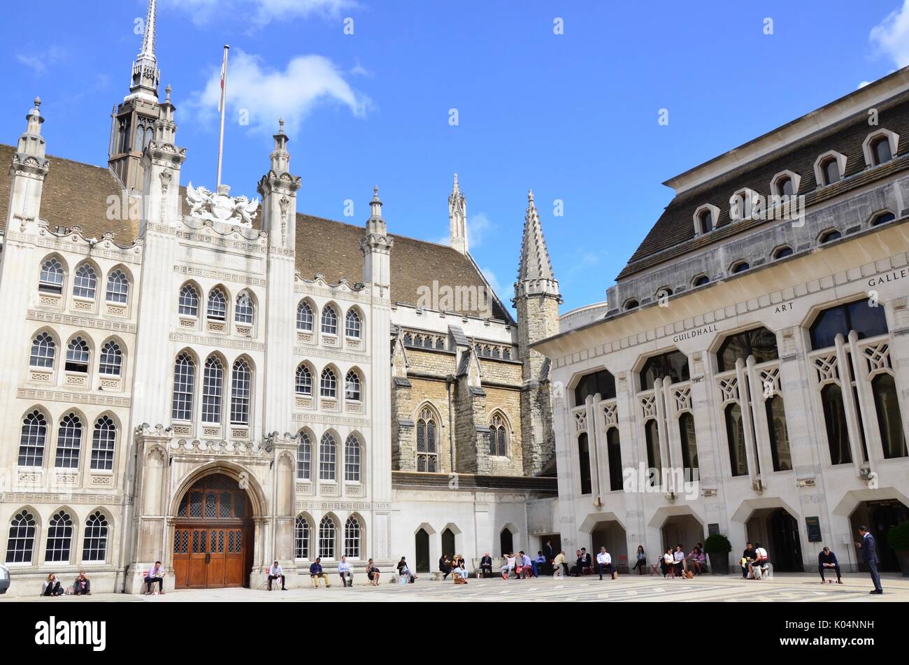 The Guildhall, London, England Stock Photo - Alamy
