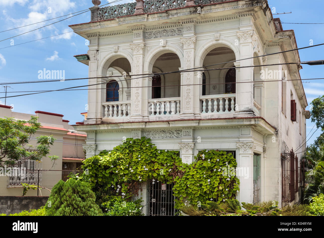 Historic villa building architecture in Stock Photo - Alamy