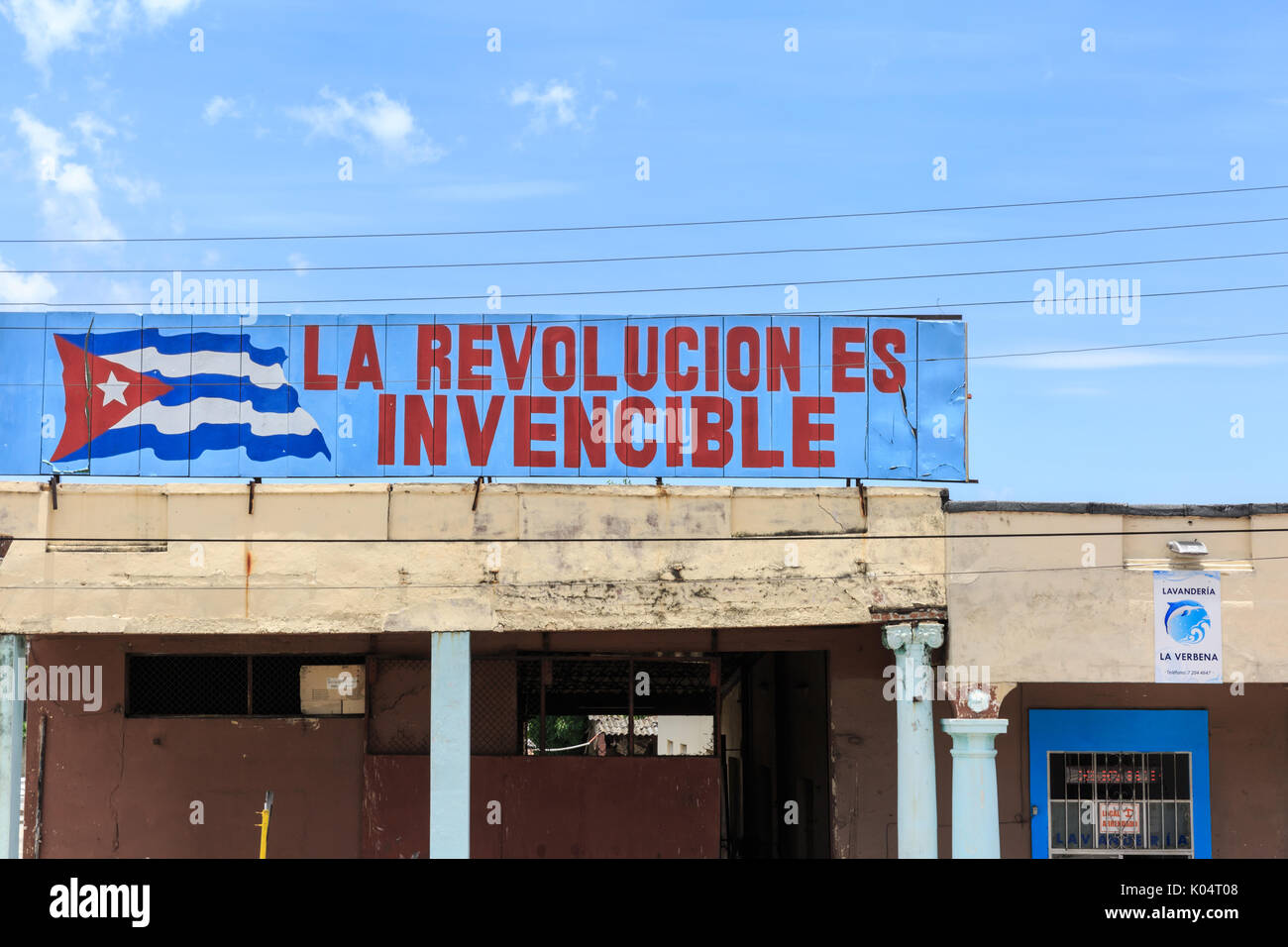 Socialist propaganda sign cuban revolution hi-res stock photography and ...