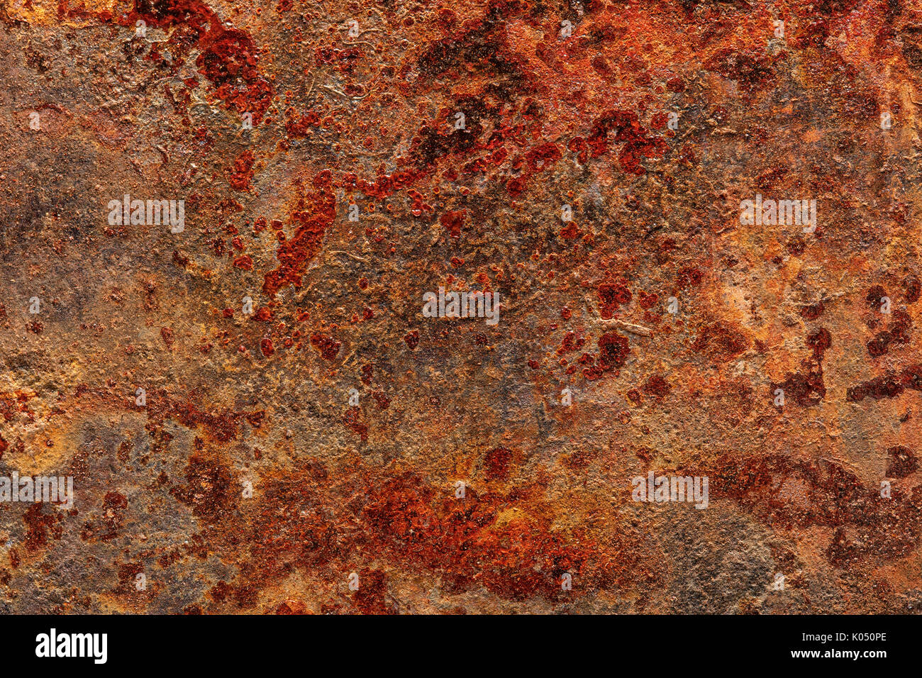 Heavily rusted grunge metal sheet texture for backgrounds Stock Photo ...
