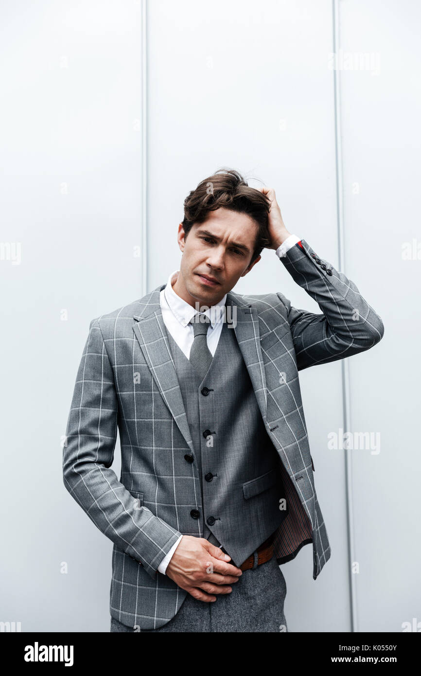 Frowning man hi-res stock photography and images - Alamy