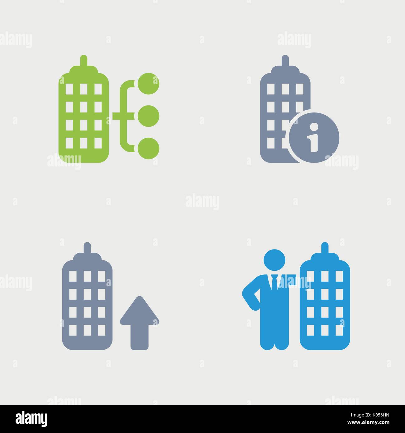 Pixel building Stock Vector Images - Alamy