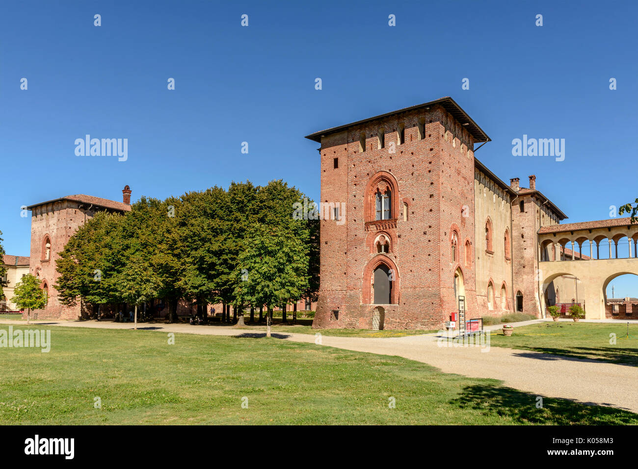 Vigevano castle hi-res stock photography and images - Alamy