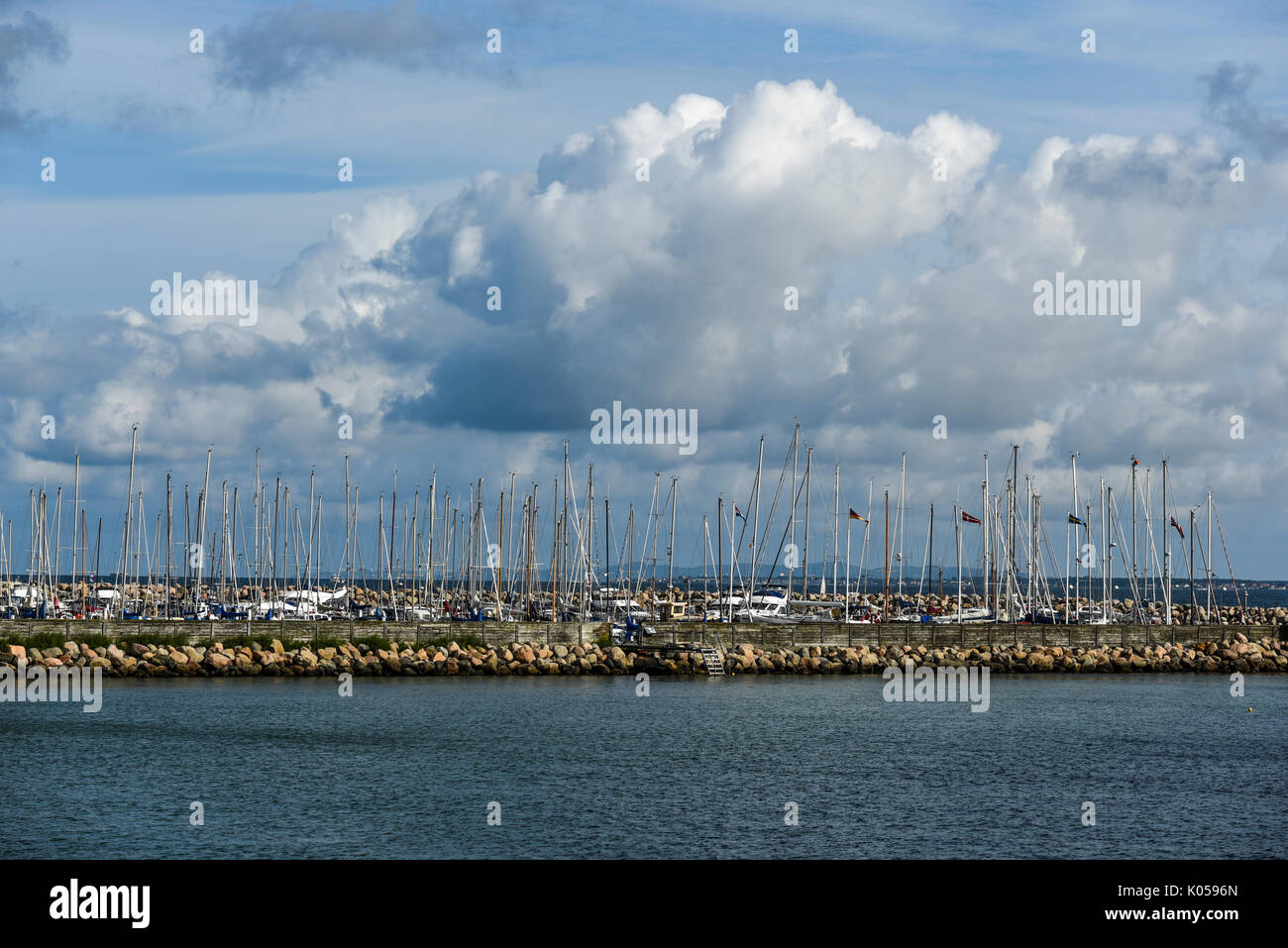 Aerial view of masts hi-res stock photography and images - Alamy